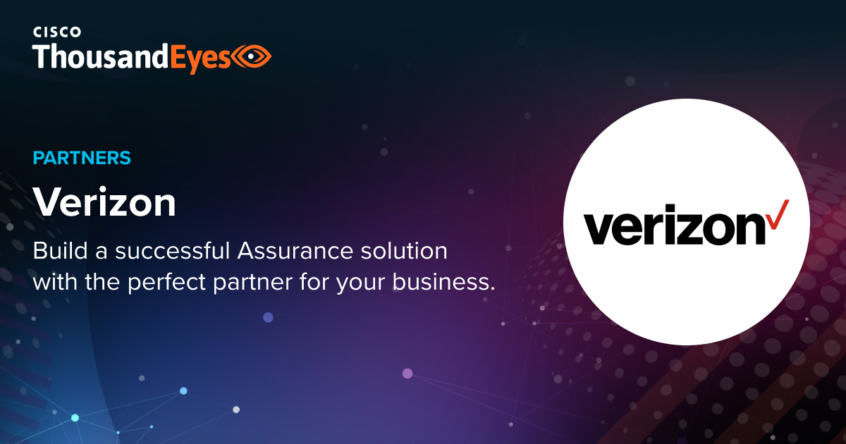Verizon | ThousandEyes Partner
