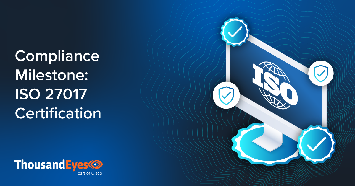Compliance Milestone: ISO 27017 Certification