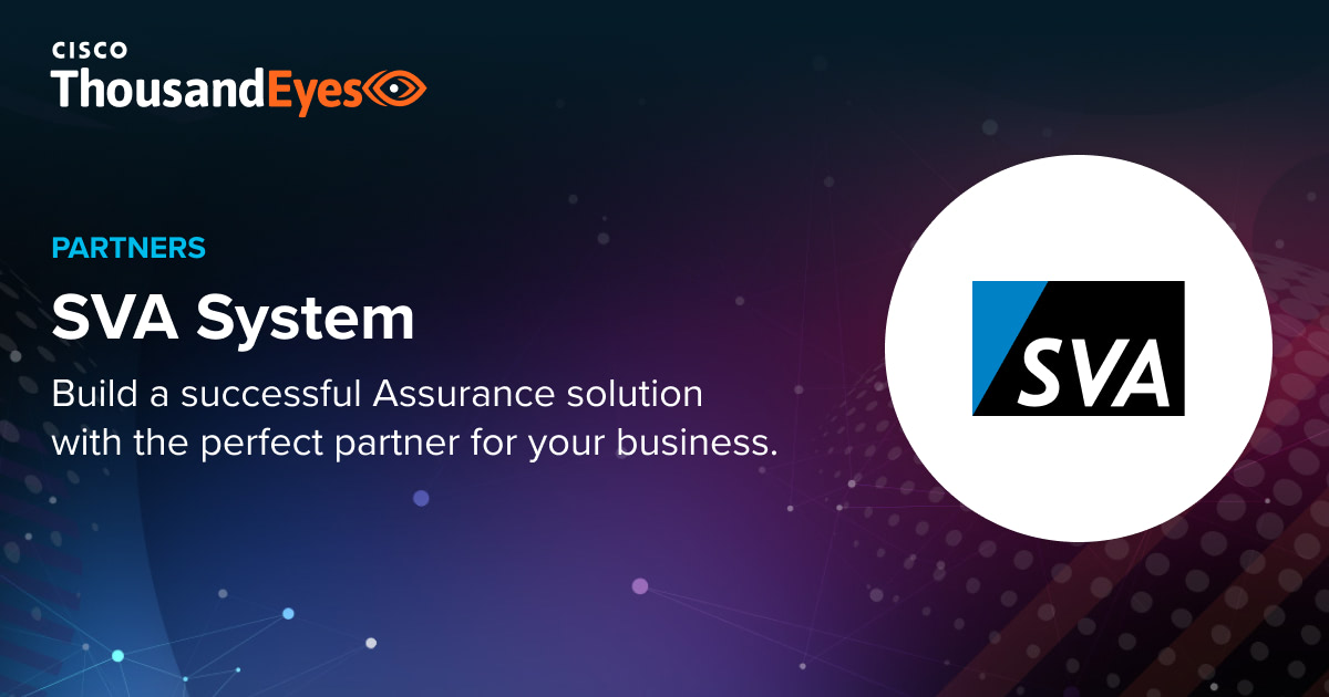 SVA System | ThousandEyes Partner