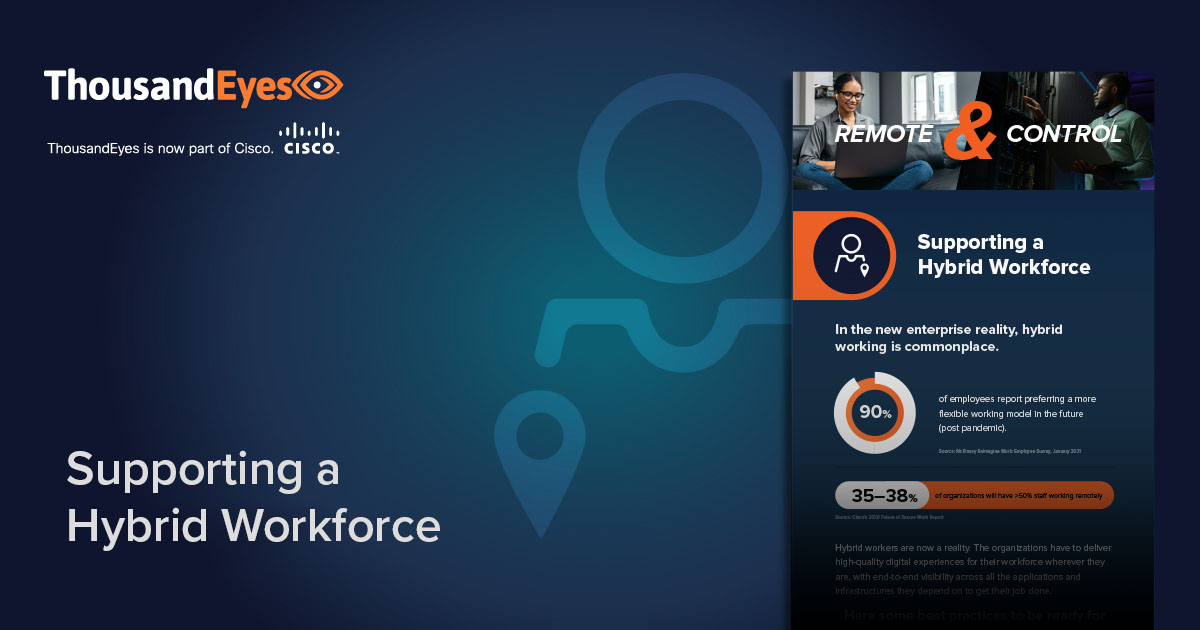 Supporting a Hybrid Workforce | ThousandEyes