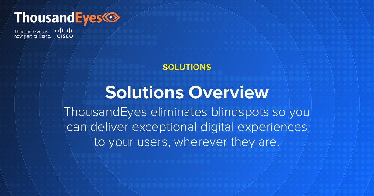 Solutions Overview