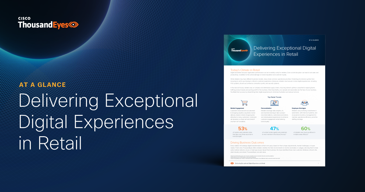 Delivering Exceptional Digital Experiences in Retail