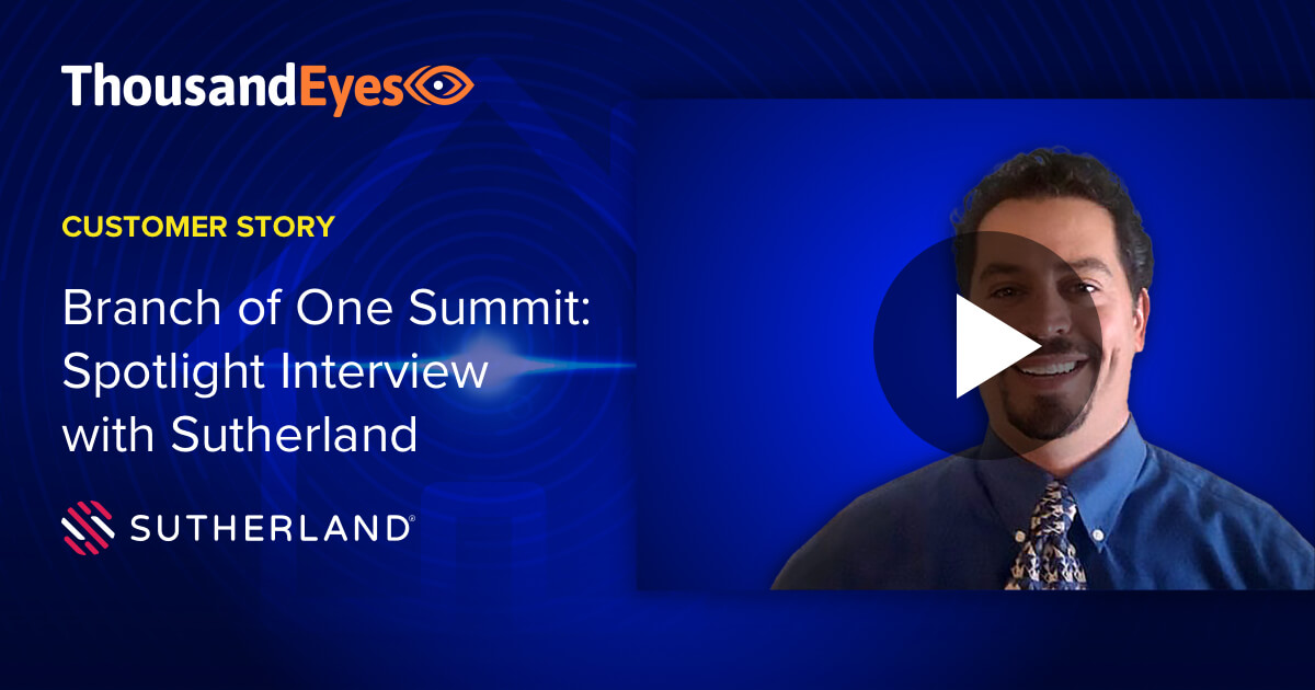 Branch of One Summit: Spotlight Interview with Sutherland