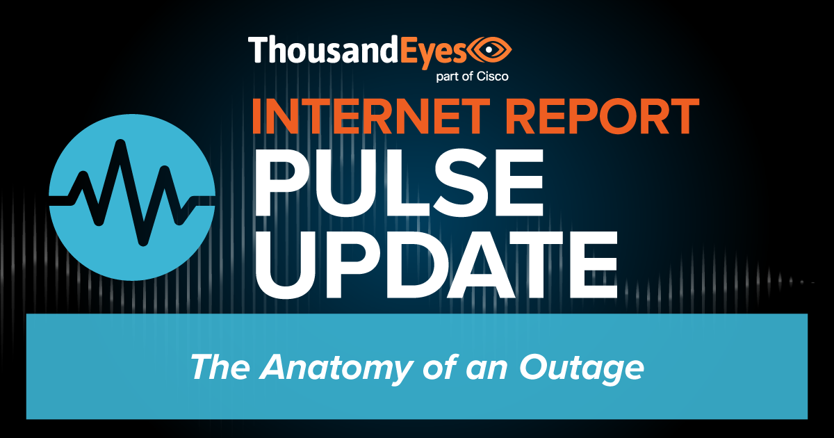 The Anatomy of an Outage