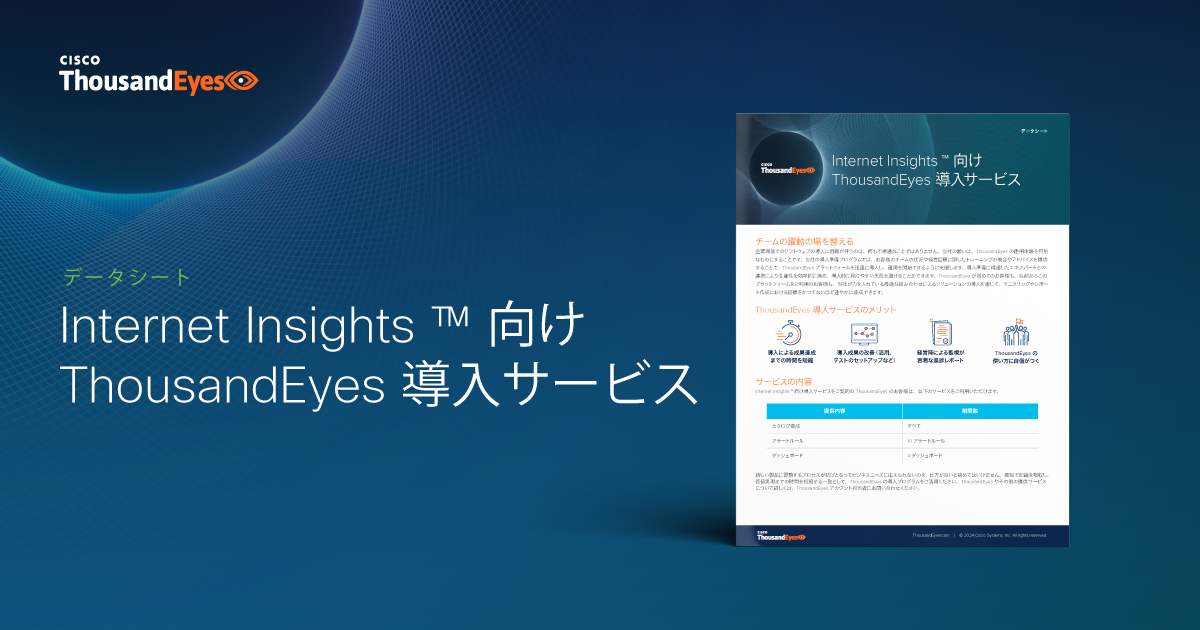 Internet Insights 向け導入サービス