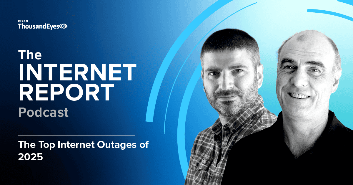 The Top Internet Outages of 2025: Analyses and Takeaways