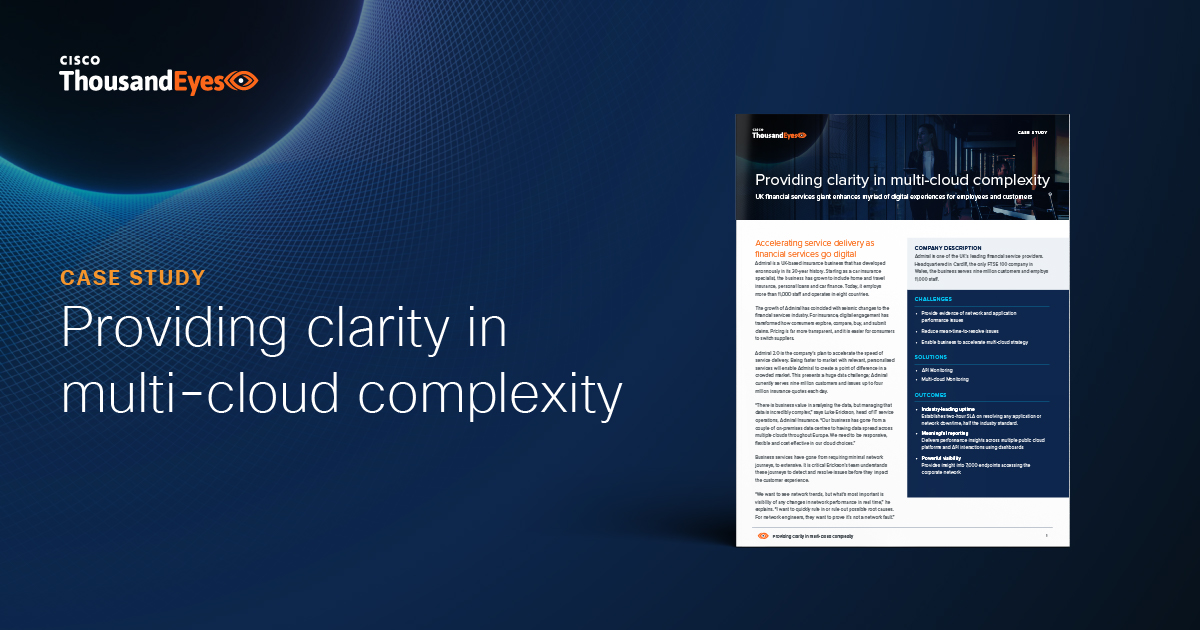 Providing Clarity in Multi-Cloud Complexity at Admiral