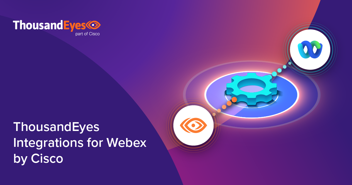 ThousandEyes Integrations for Webex by Cisco