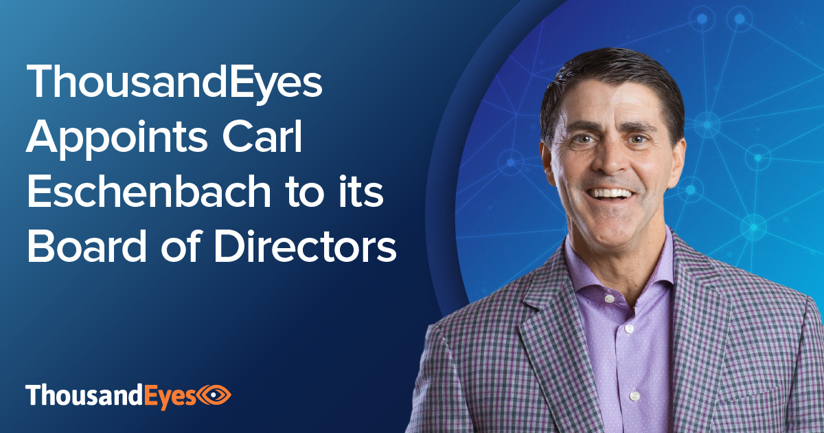 Carl Eschenbach Appointed to Board of Directors